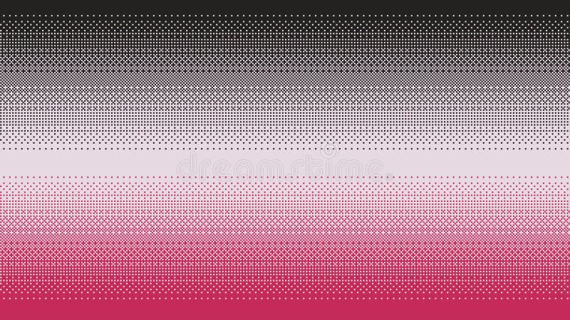Animated Pixel Art Color Gradient. Looping Animation of Dithering ...