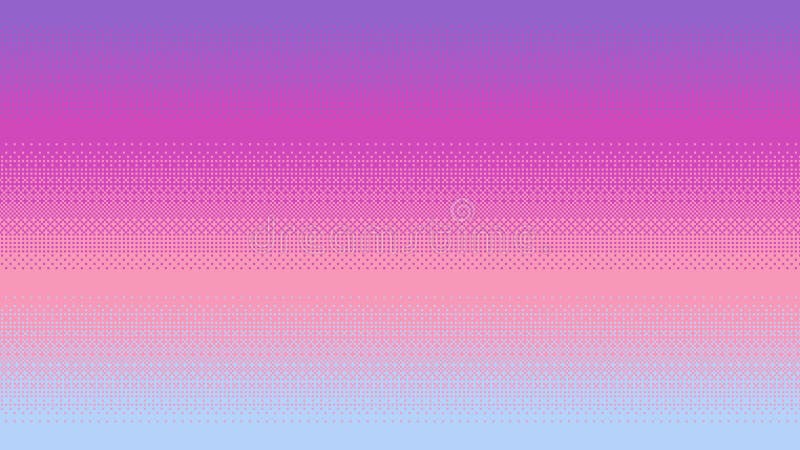 Animated Pixel Art Color Gradient. Looping Animation of Dithering ...