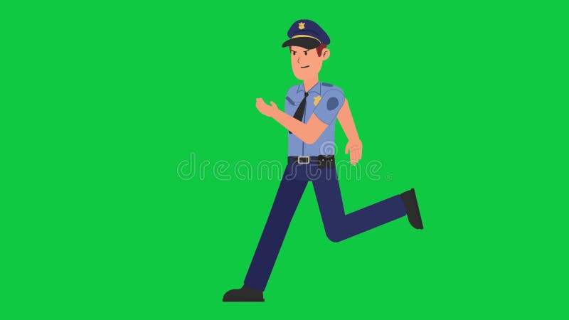 Police Running stock footage. Video of police, cycle - 363286038