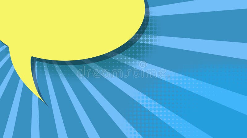 Animated Pop Art Comic Background with Place for Text. Stock Video ...