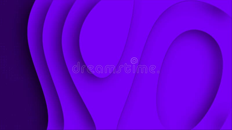 Purple Color 3d Shape Changing Abstract Background Stock Video - Video ...