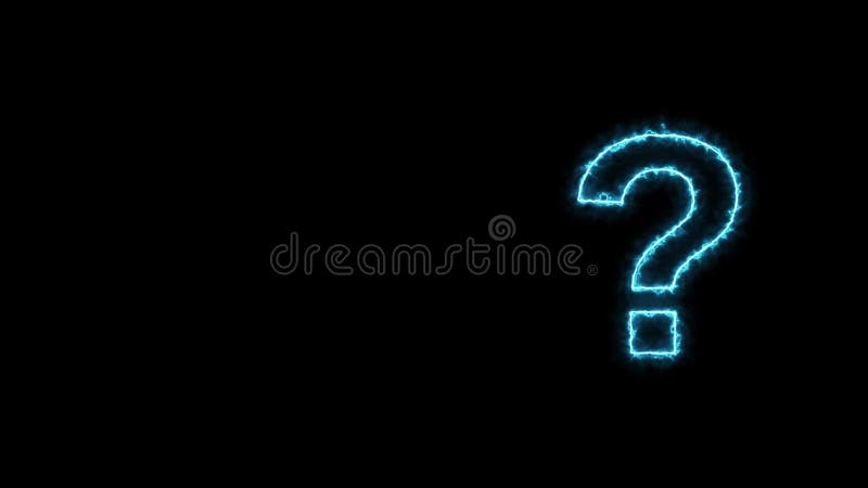 Animated Pop Up Question Marks Comic Speech Bubbles White Background ...