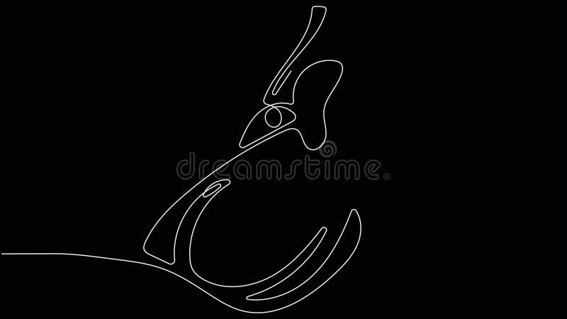 Animated Self Drawing of Continuous Line Drawing Stock Footage - Video ... Animated Self Drawing of Continuous Line Drawing Stock Footage - Video ...