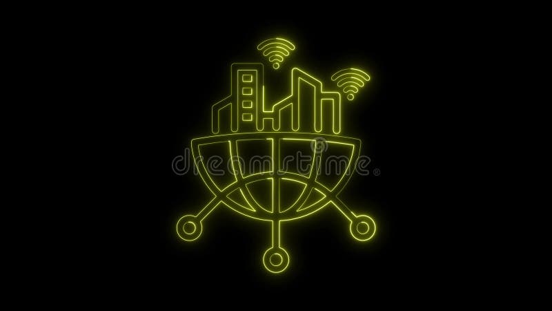 Animated Server Database Line Icon Red Color, Data Management Animation, Cloud Storage Stock ...