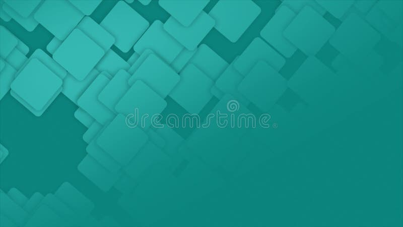 Simple Classy Moving Cyan Squares Half Gradient Minimal Cyan Background ...