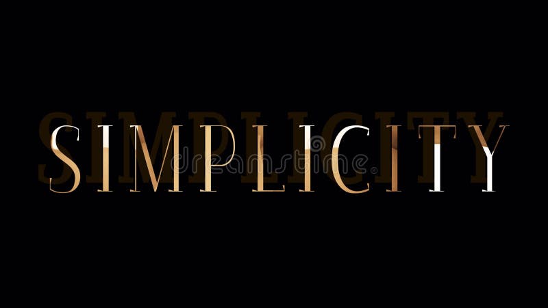 Animated simplicity word stock video. Video of alphabet - 267956039