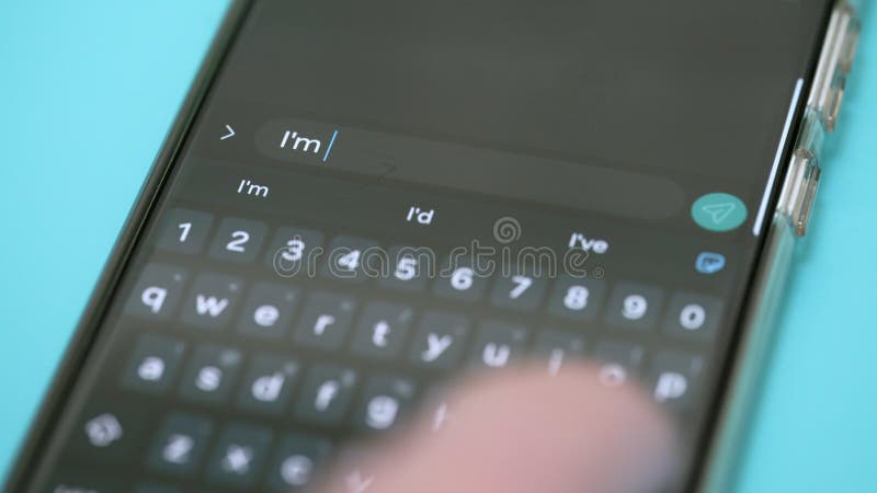 I M Pregnant, Text Message, Typing Texting Mobile Phone Stock Video ...