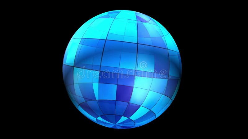 Animated Sphere Blocks stock video. Video of equipment - 169403821