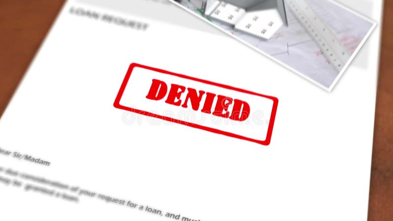 Denied, Animated Typography Stock Video - Video of future, online ...