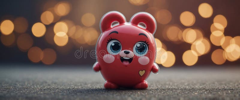 Animated Sticker of a Heart Character Blushing and Shyly Looking Away ...