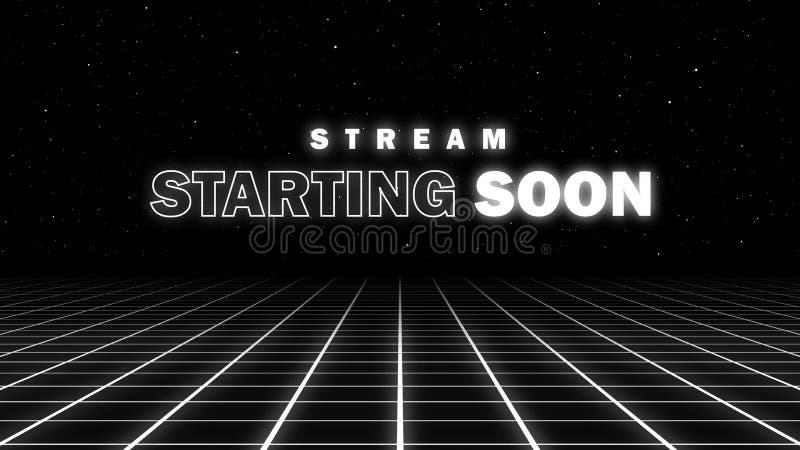 Animated Stream Starting Soon Stock Footage - Video of starting, movie ...