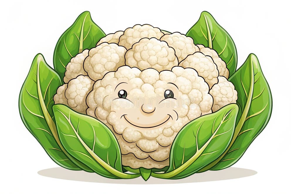 Animated Stroke Line Cauliflower Stock Illustration - Illustration of ...