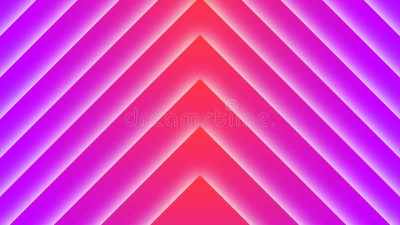 Summer Geometric Triangle Shape Flow Animation, Purple Pink Stock Video ...