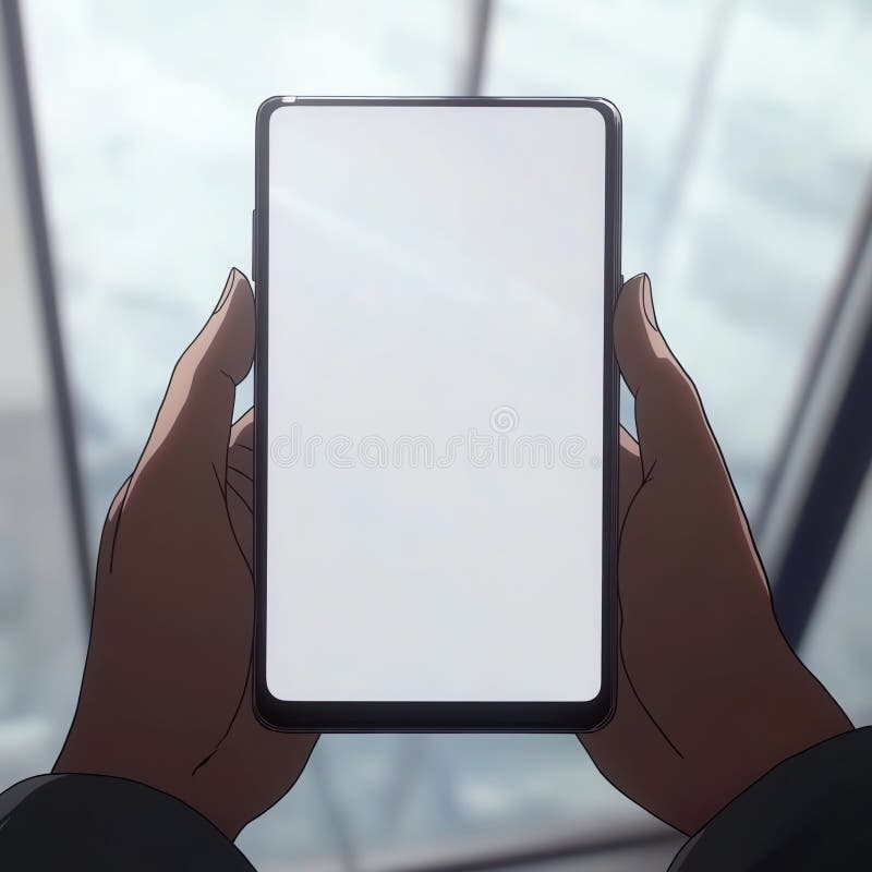 Animated Tablet Mockup Illustration Stock Photo - Image of design ...