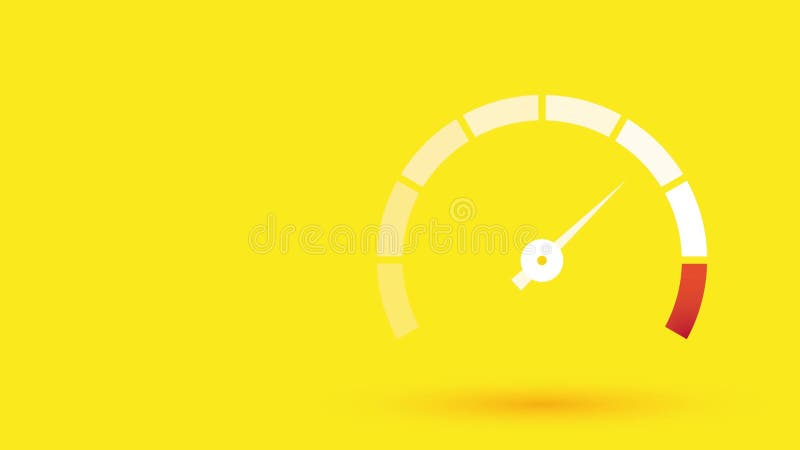 Animated Tachometer Speeding Stock Video - Video of equipment ...