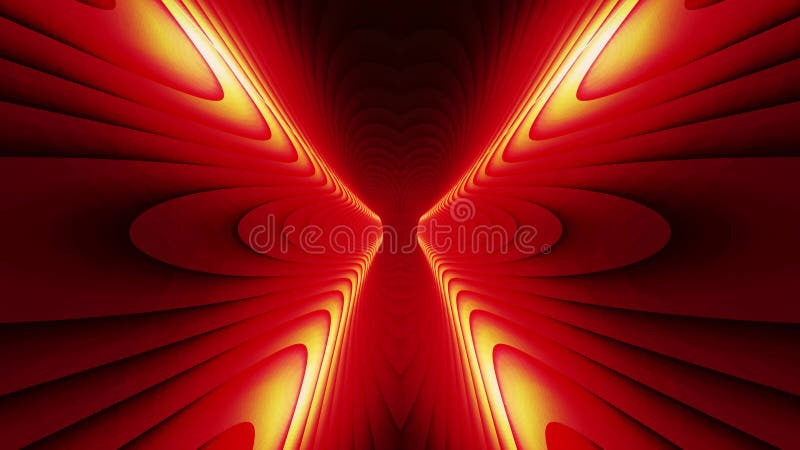 Animated Texture Dynamic Wavy Background. Bright Neon Blue Waves ...