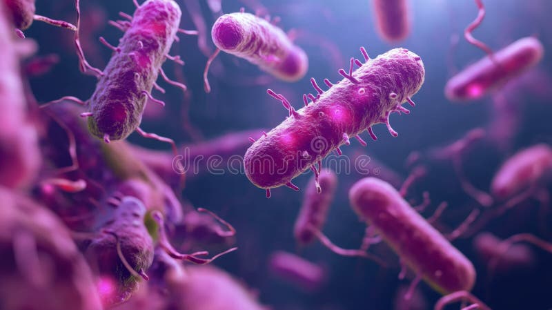 Animated Timeline of Gut Bacteria Changes Over Time and Impact Stock ...