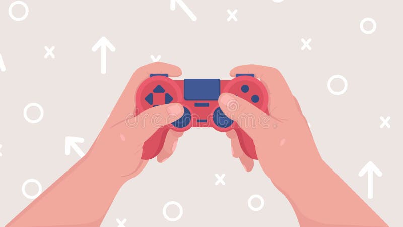 Animated Using Gaming Controller Stock Footage - Video of control ...