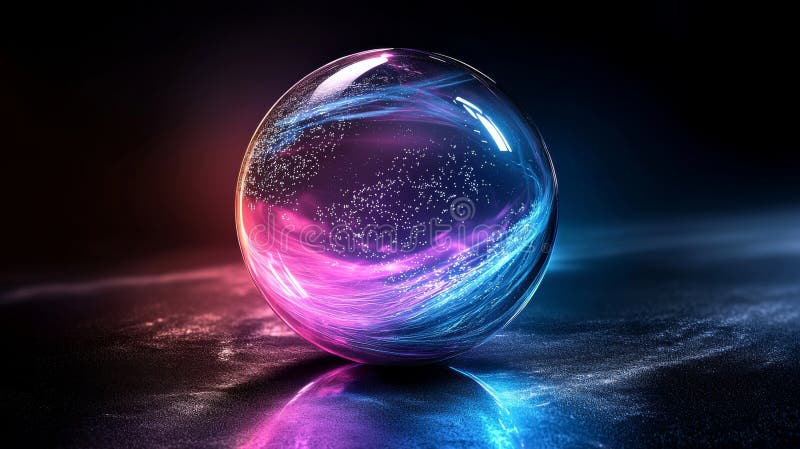 This is the Animated Version of a Live Neon Ball. it Features a 3D Ball ...