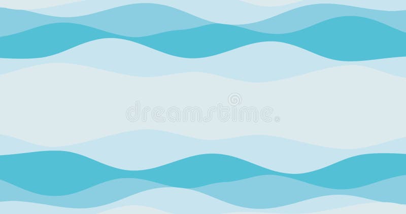 Animated Video Background Blue Waves Wave Frame Above and Below the ...