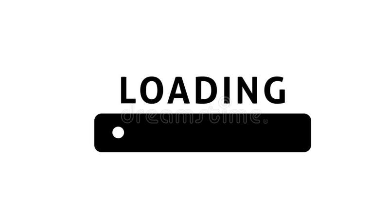 Animated Loading Bar with Smooth Motion for Buffering and Progress ...