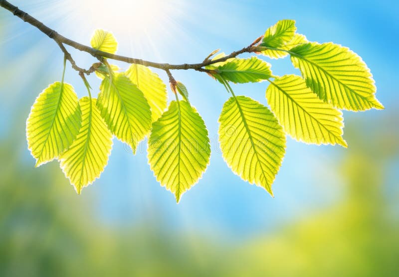 An Animated Video Showcasing Green Leaves on a Background with Texture ...