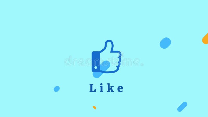 Animated Video with Symbol Like Stock Video - Video of blue, clipart ...