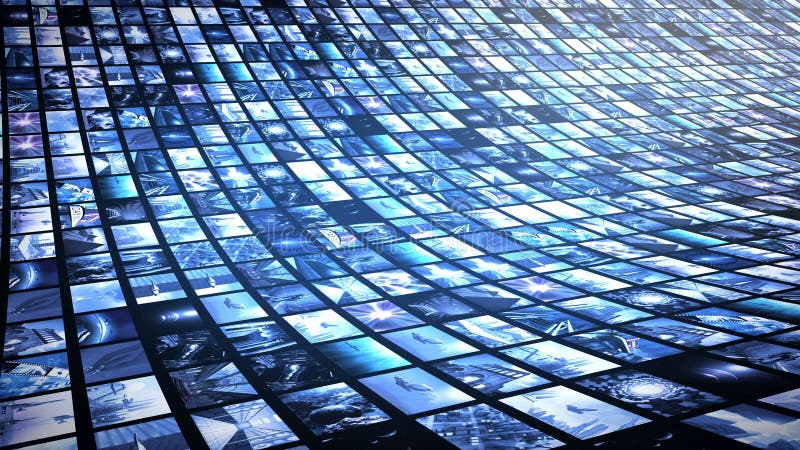 Animated video wall 4K stock video. Video of ultra, montage - 78078969