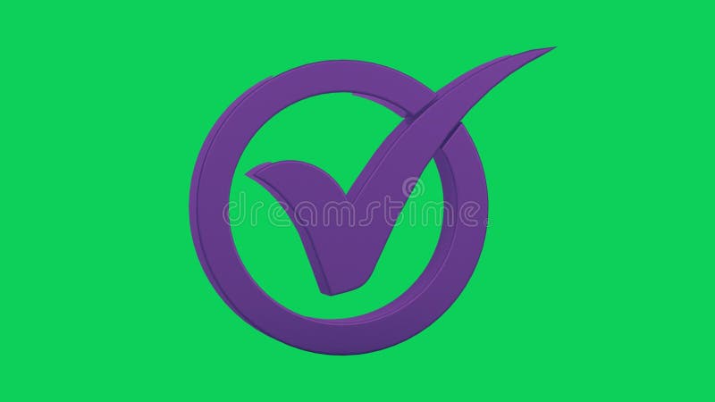 Animated Violet Symbol of Cross Appears. Icon is Drawn. Concept of ...