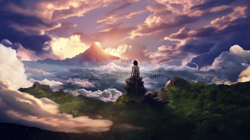 Animated Virtual Backgrounds Landscape Clouds and Mountains. Loop Stock ... Animated Virtual Backgrounds Landscape Clouds and Mountains. Loop Stock ...