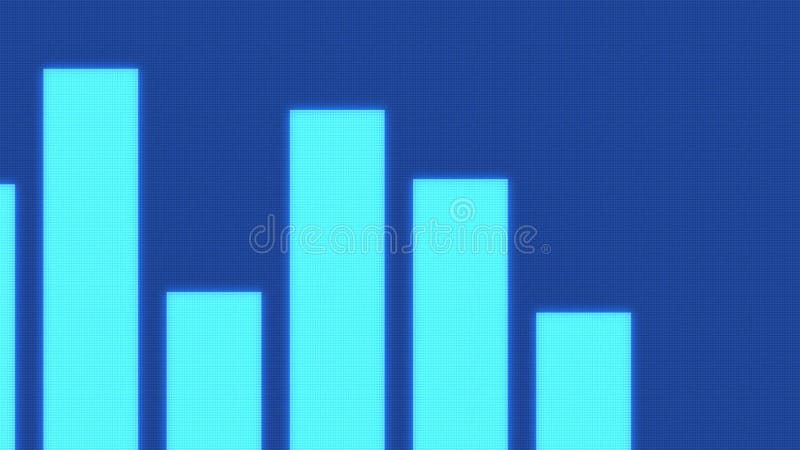 Animated Volume Graph Style Bars. High Quality Stock Footage - Video of ...