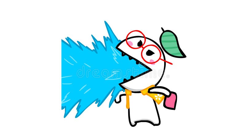 Animated Water-Spraying Cartoon (White Background) Stock Video - Video ...