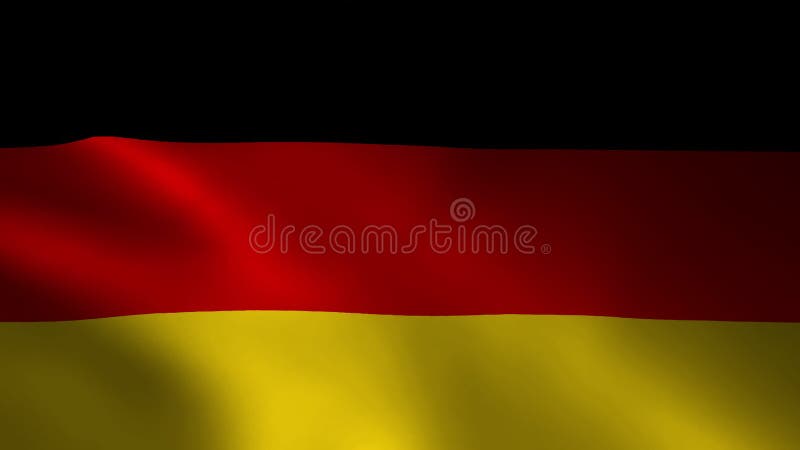 Flag of Germany. 4k Animated Background Stock Video - Video of portugal ...