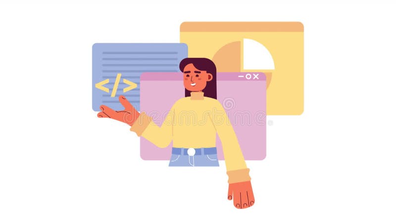 Animated PE class stock footage. Video of ball, toon - 265740644