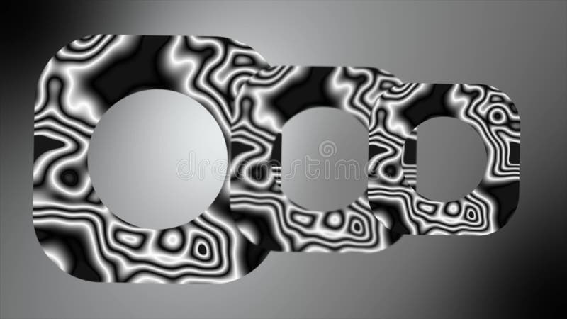 White Abstract Pattern Rotating Square Background Stock Footage - Video ...