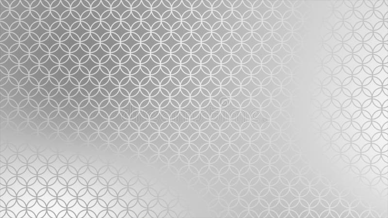 White Color Multiple Circular Shapes Gradient Design Loop Able Geometrical Background Stock ...