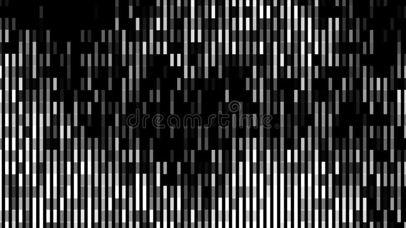 White Color Rectangular Shapes Complex Design Abstract Pattern Black ...