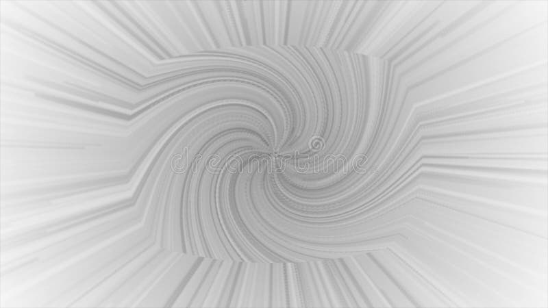 White Color Rotating Abstract Design Complex Pattern Grainy Background Stock Video - Video of ...