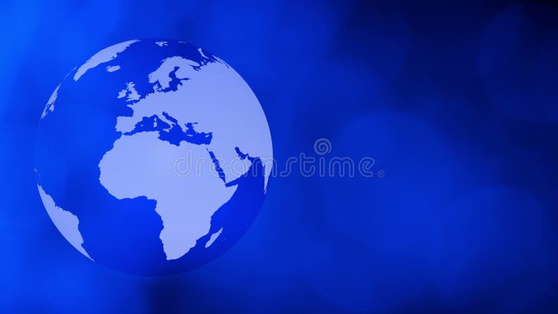 Animated World Globe Background Stock Footage - Video of technology ...