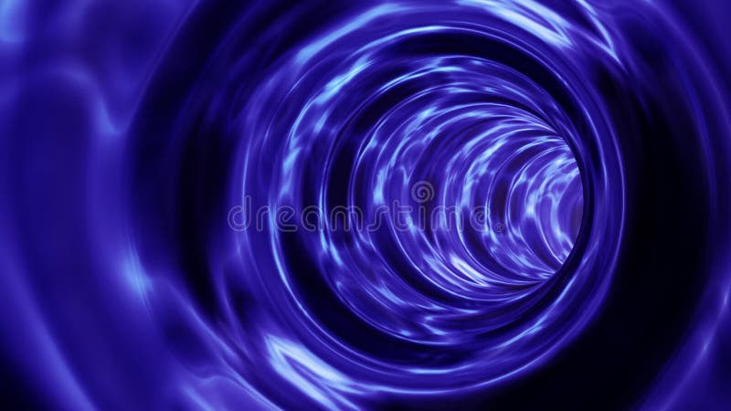 3D wormhole with grid loop stock video. Video of time - 78396419