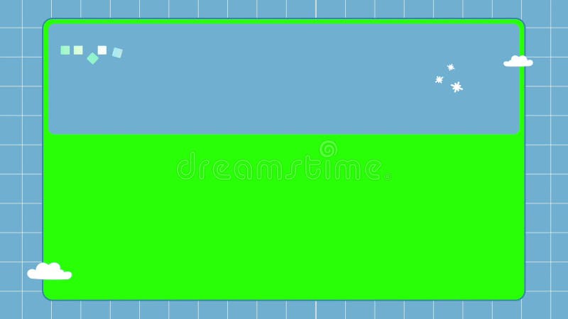 Animated Yellow Background with Green Screen Stock Video - Video of ...