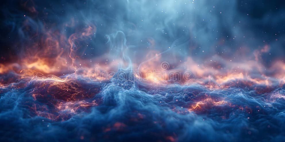 Animating a Magical Spell Effect with a Blue Glowing Smoke Cloud ...