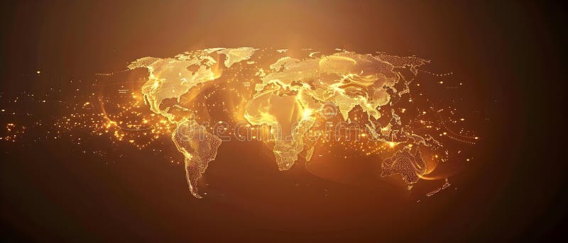 Animating a World Map with Interconnected Continents and Borders in the ...