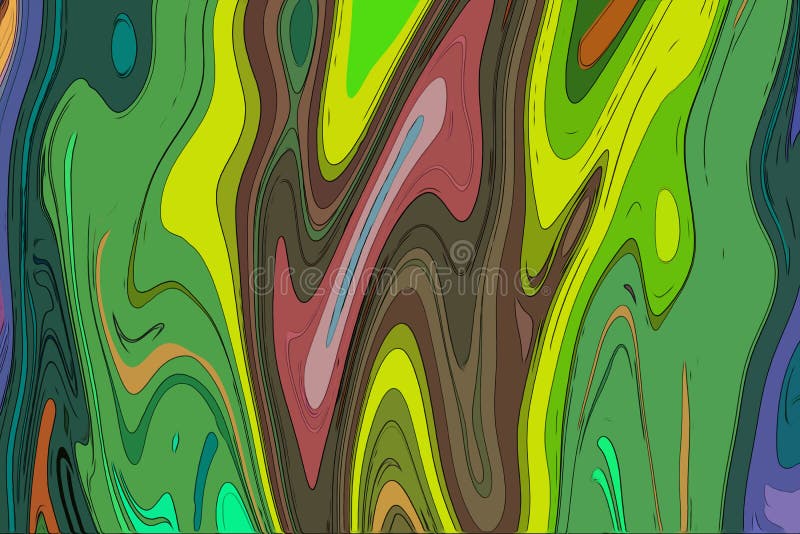 Animation Abstract Background Motion Hypnotic, Loop Stock Illustration ...