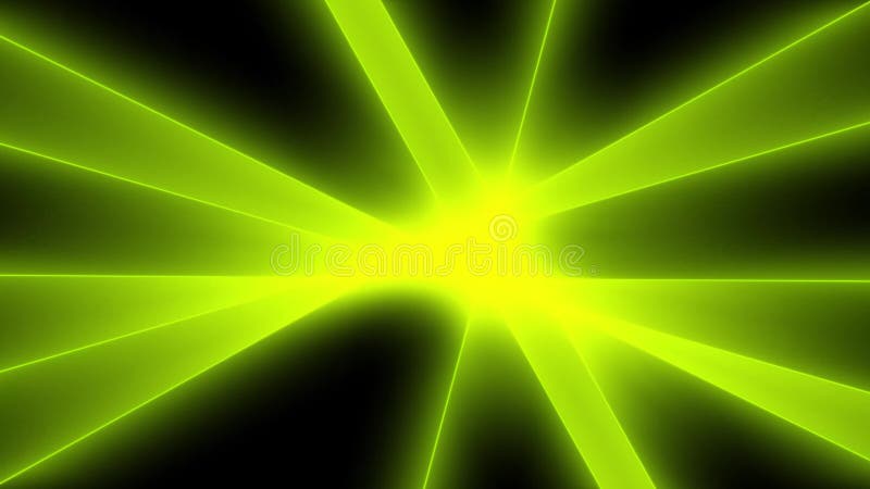 Abstract Green Light Rays Background Stock Video - Video of space ...