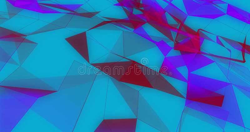 Animation of Abstract Lines Pattern Moving on Blue Background Stock ...