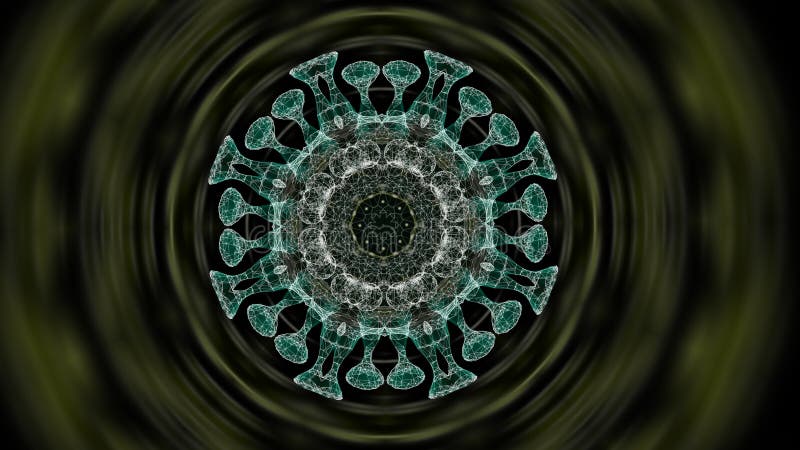 Animation of an Abstract Virus Colony Spreading in a Cellular ...