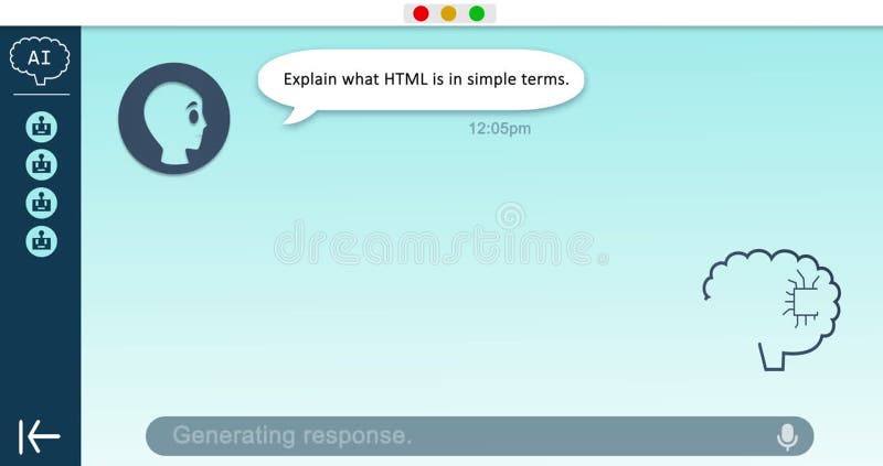 Animation of Ai Bot Conversation and Binary Coding on Speech Bubbles Stock Footage - Video of ...