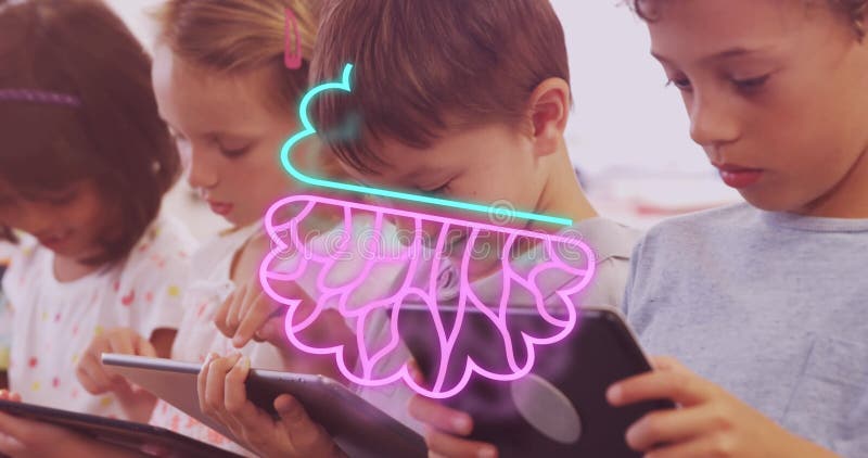 Animation of Ai Data Processing Over Diverse Children Using Electronic ...