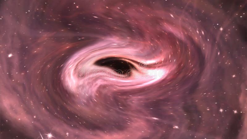 Animation of a Back Hole stock video. Video of chaos - 57334285